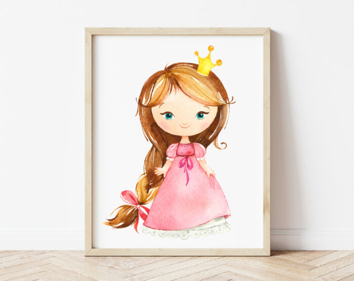 Little Princess Nursery Wall Art - Set of 3 - Nursery Prints