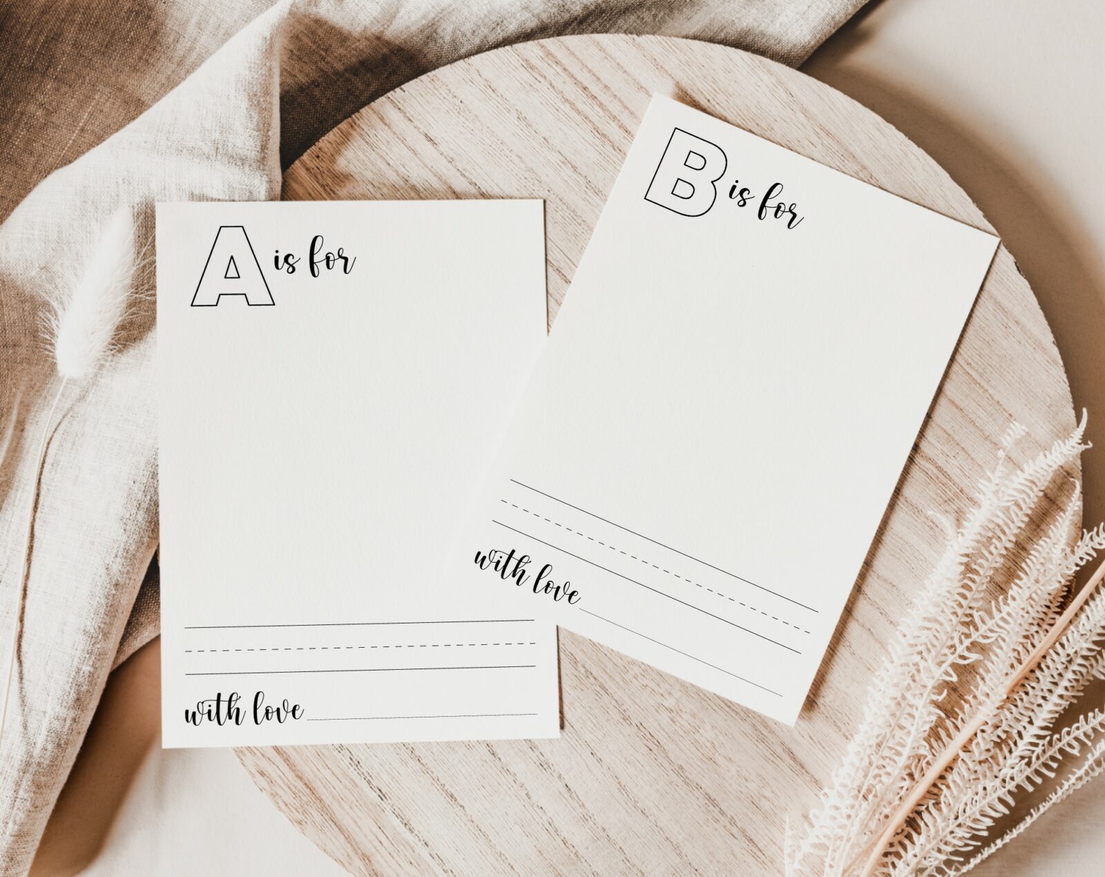 Baby's First ABC Book - Blank Version - Draw Your Own