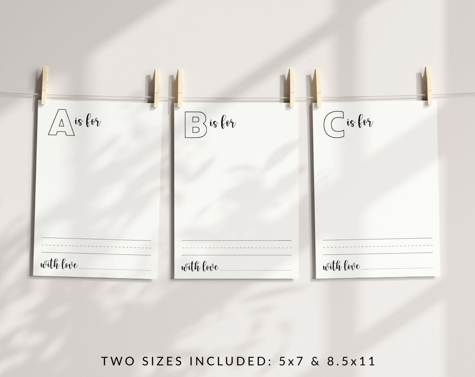 Baby's First ABC Book - Blank Version - Draw Your Own