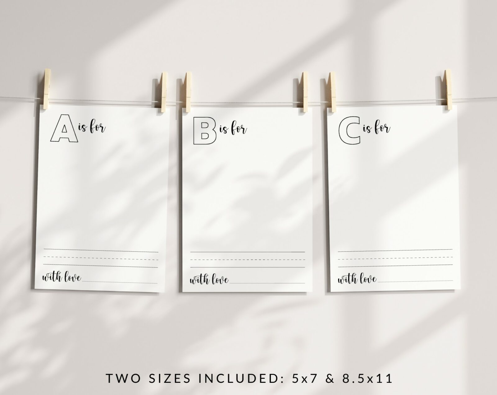 Baby's First ABC Book - Blank Version - Draw Your Own